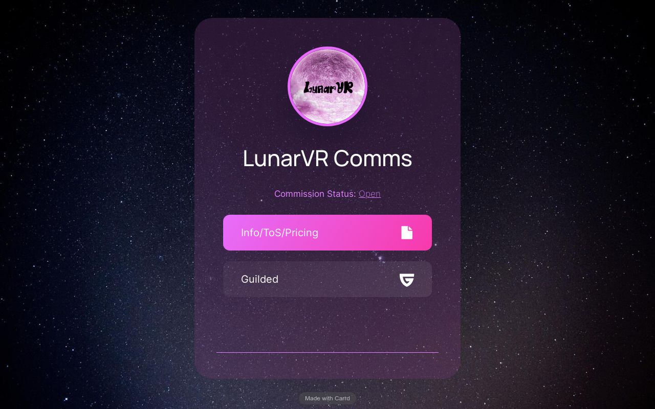 LunarVR comms